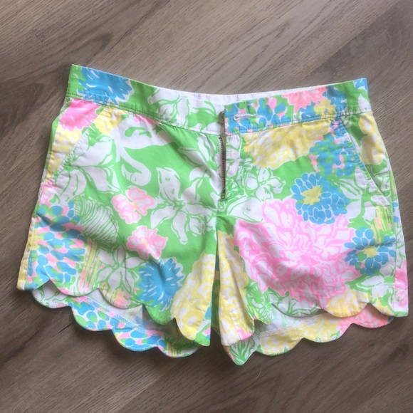 Lilly Pulitzer | Shorts | Lilly Pulitzer Sz Buttercup Short | Poshmark